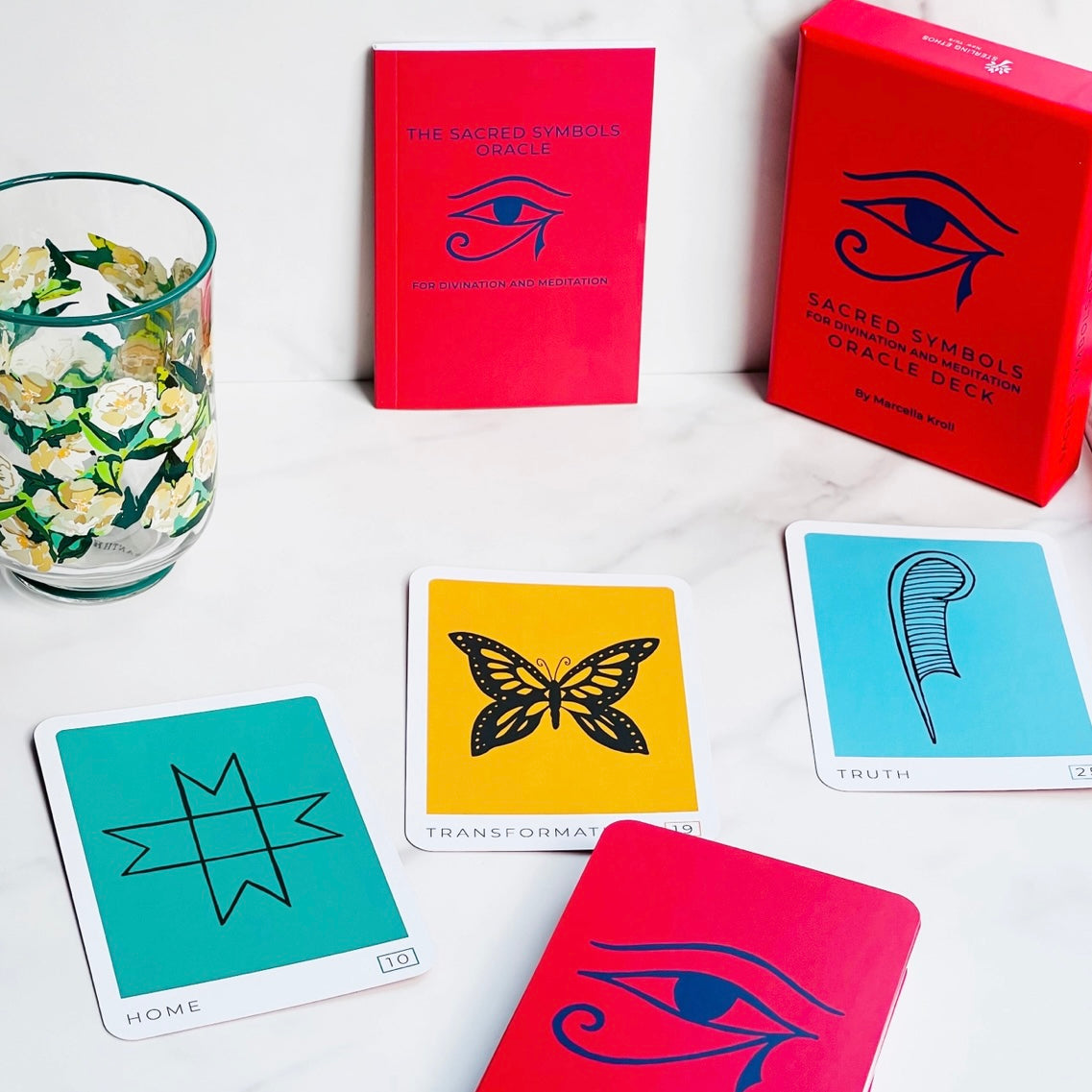 Sacred Symbols Oracle Deck By Marcella Kroll – Trox Gallery and Gifts